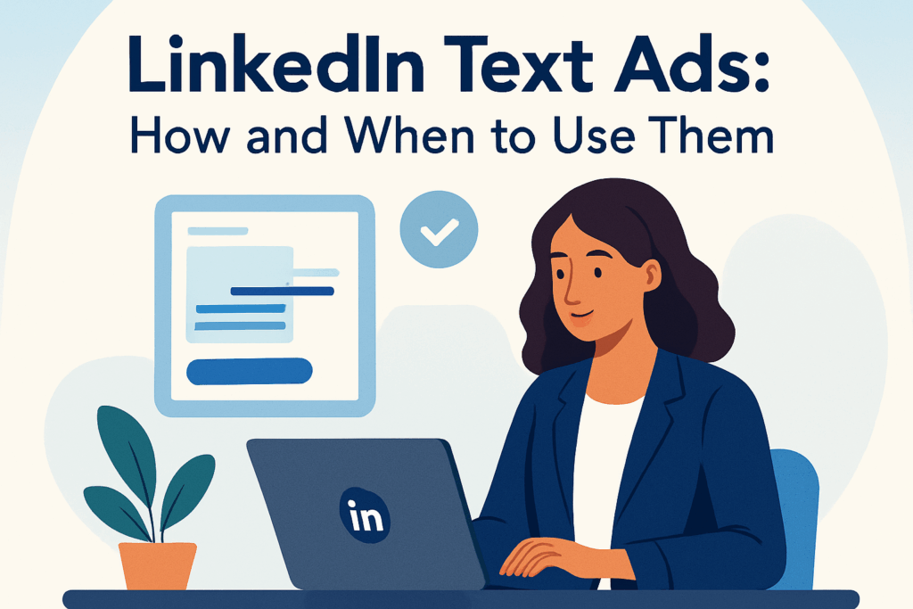 LinkedIn Text Ads: How and When to Use Them – LSEO